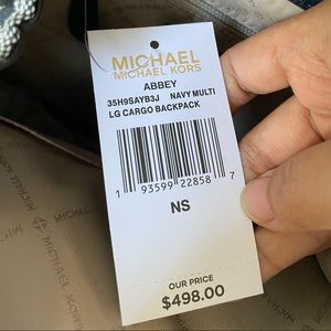 Michael Kors | Bags | Michael Kors Abbey Lg Cargo Backpack | Poshmark